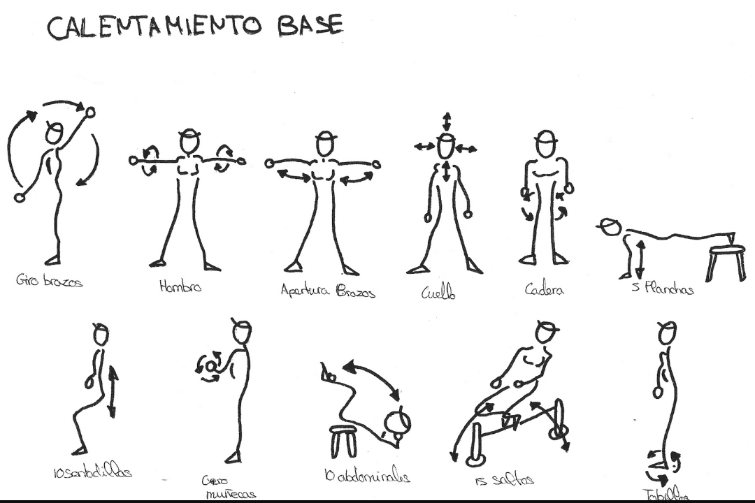 Calentamiento general: Calentamiento General