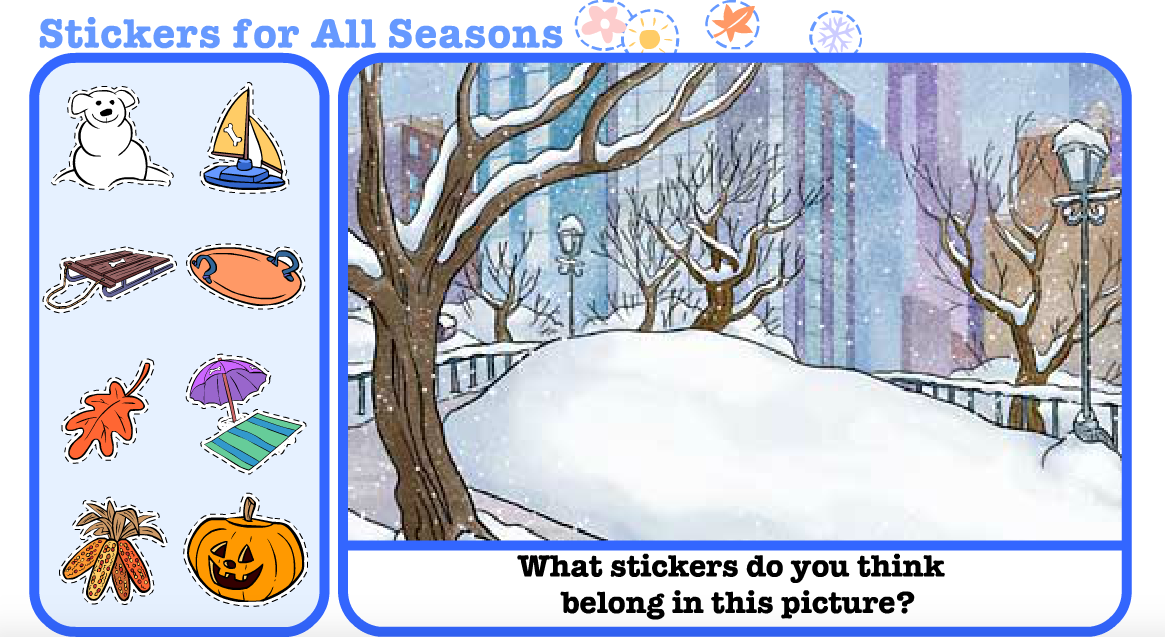 Early Childhood Education: WINTER INTERACTIVE ACTIVITIES