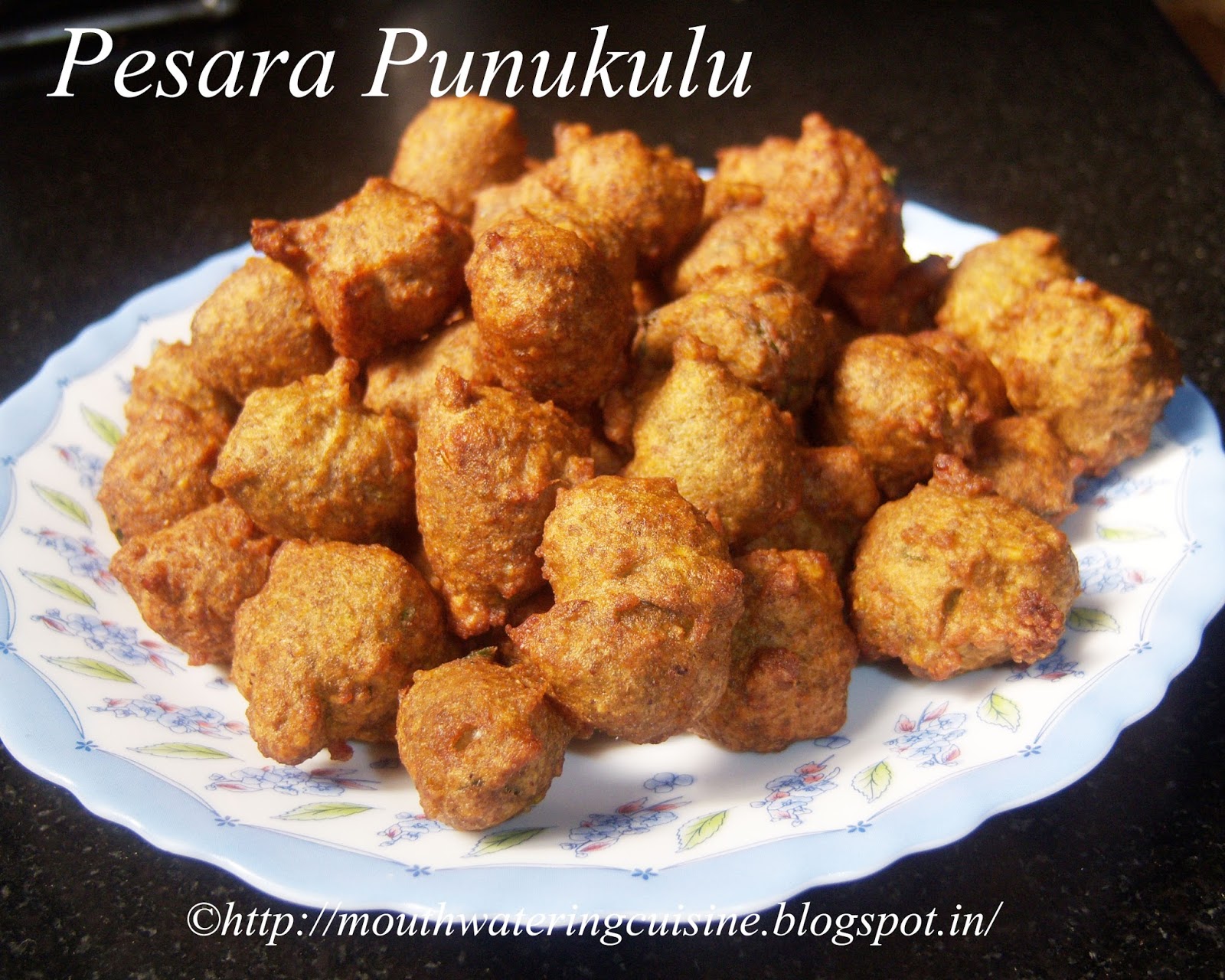 Pesara Punukulu -- How to make Pesara Punukulu Recipe - E.A.T ...