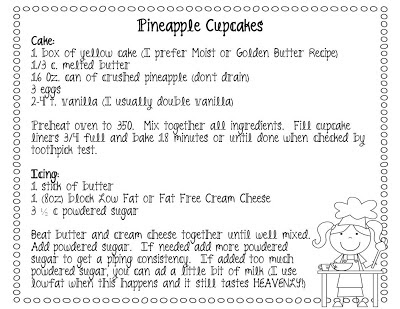 First Grade and Fabulous: What's Cooking Wednesday---linky party style!