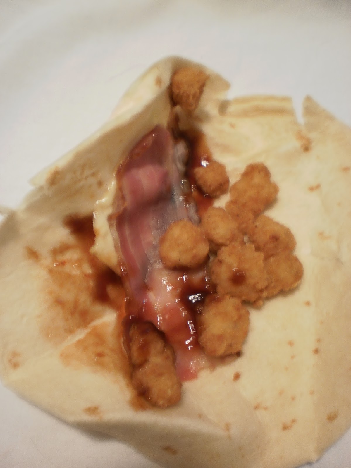 Junk Food Journal: KFC BBQ Bacon Roller