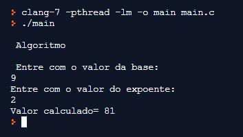 CÁLCULO DA POTÊNCIA UTILIZANDO A SOMA