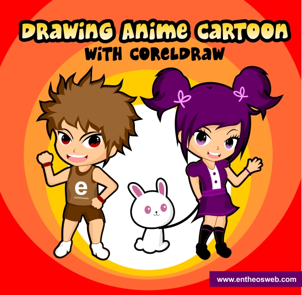 Drawing an Anime Cartoon in Corel Draw - LITESLOADED