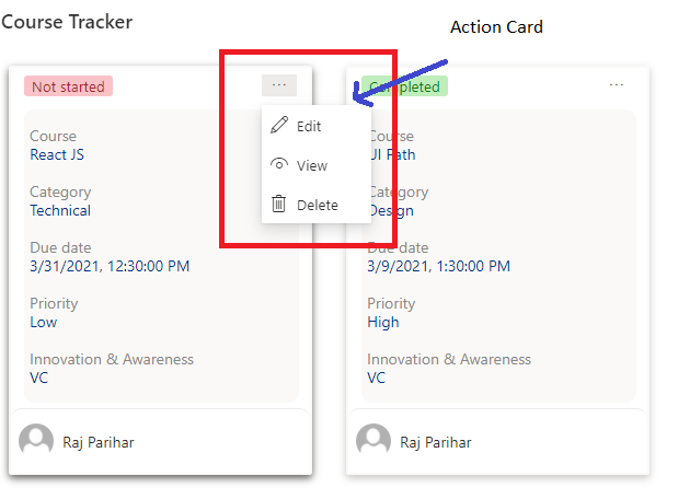 MS List - Customize Look & Feel of card/view form layout using JSON ...