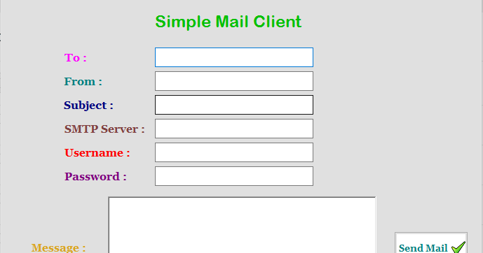Send An Email using C# - Tech Spider