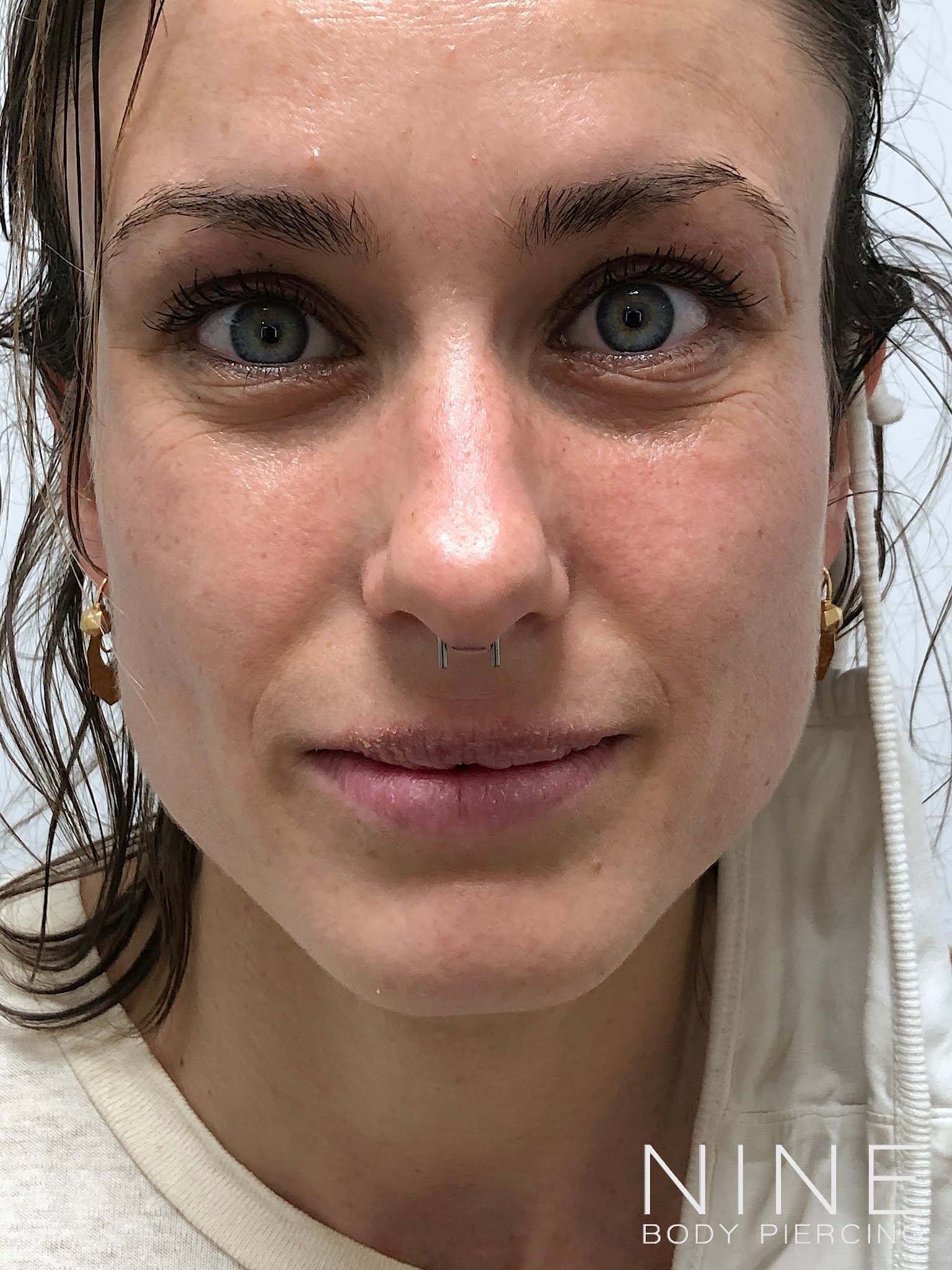 NINE BODY PIERCING BLOG: Septum with Anatometal Septum Retainer!!! セプタム ...