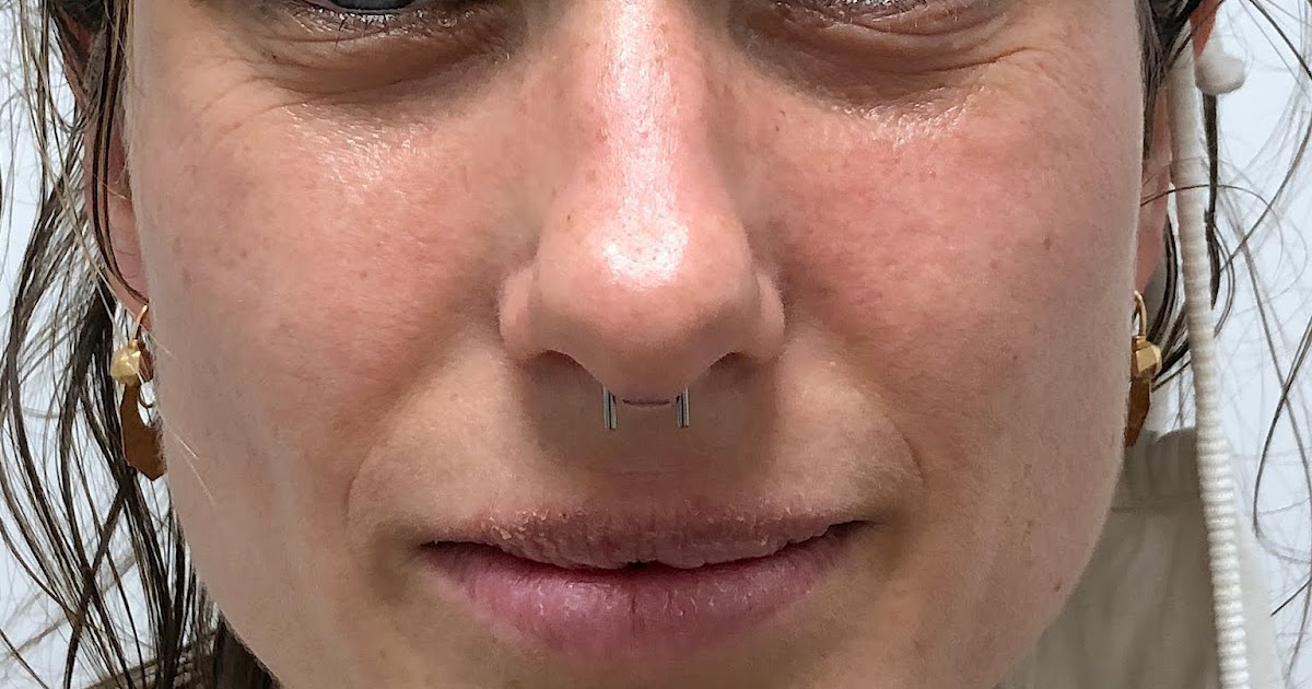 NINE BODY PIERCING BLOG: Septum with Anatometal Septum Retainer!!! セプタム ...