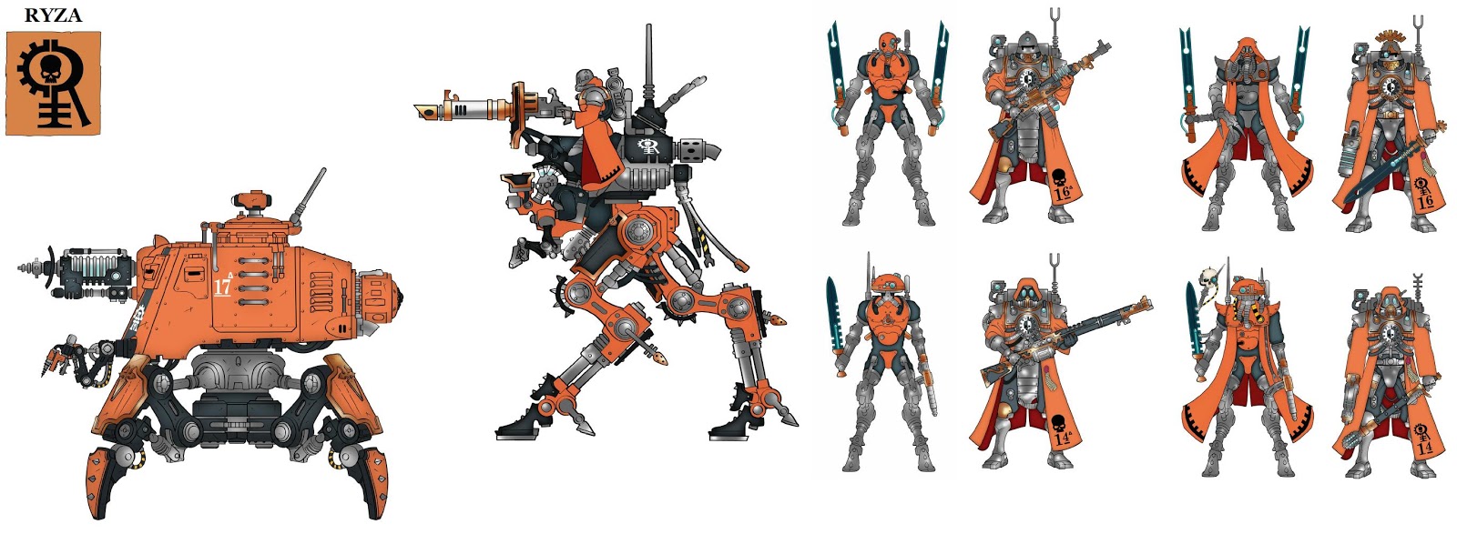 40K For the Win: Ad Mech Part 2: Stygies VIII & Ryza