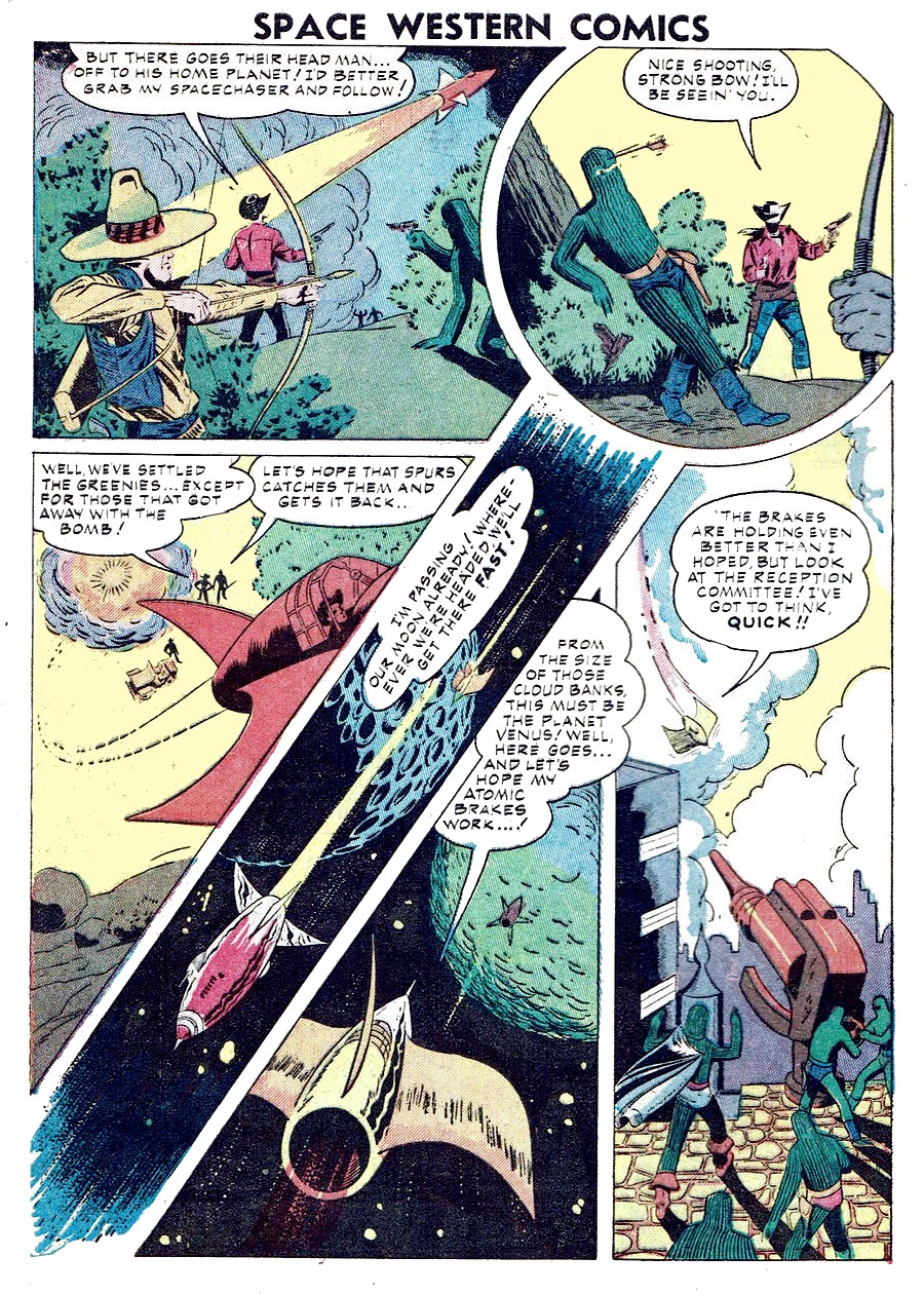 Pappy's Golden Age Comics Blogzine: Number 2456: Space cowboys to the ...