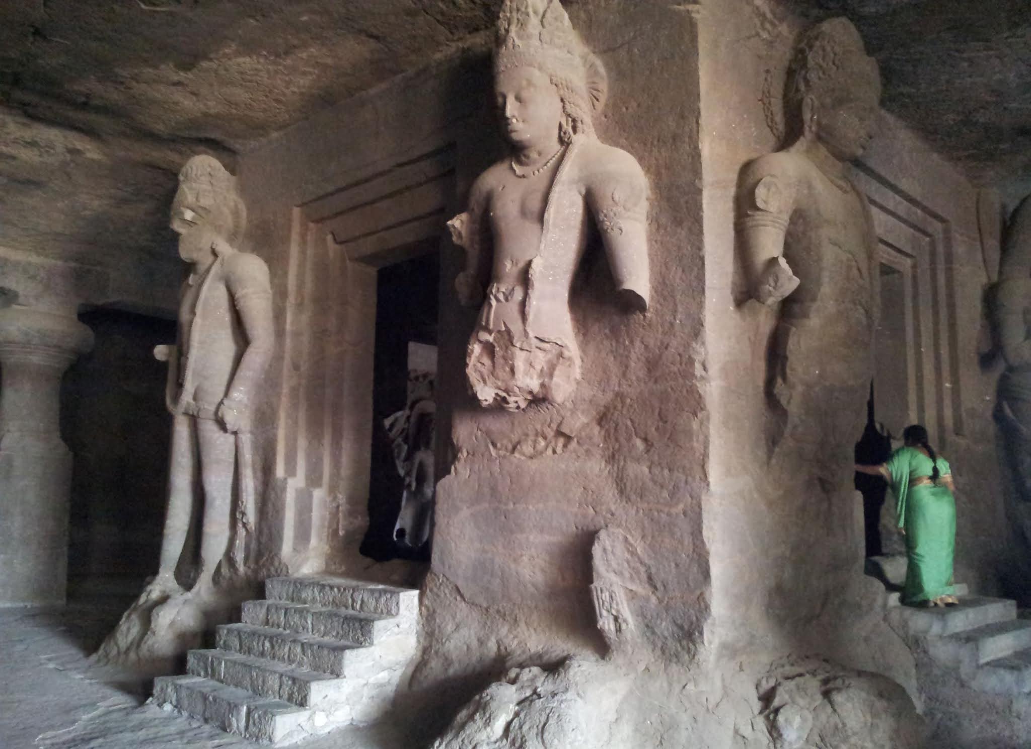Elephanta Caves - GHARAPURI ISLAND, INDIA