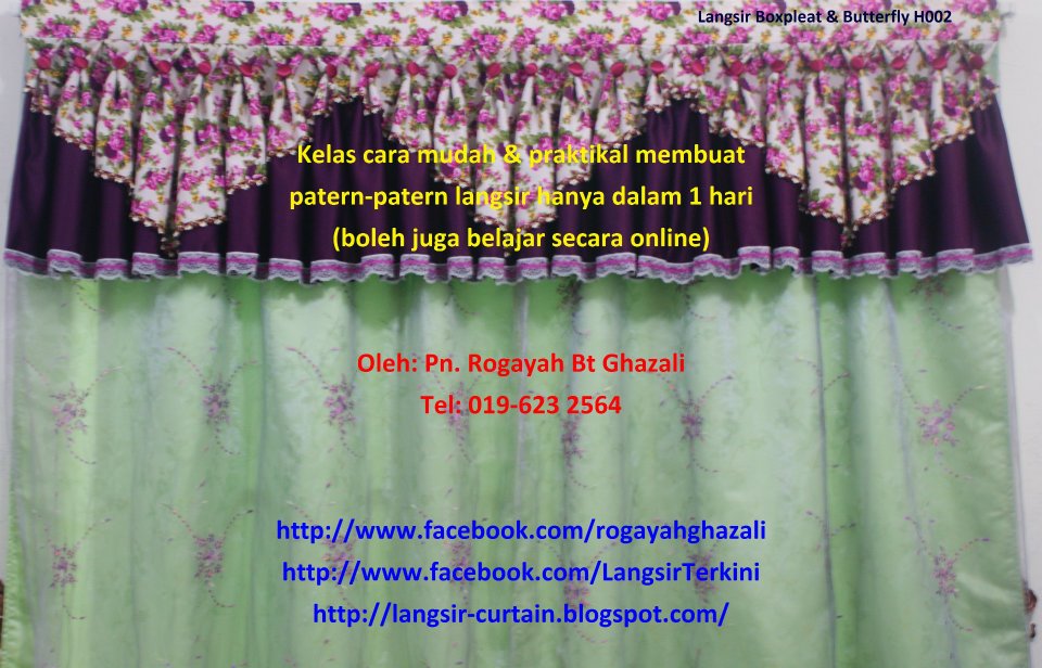 Aneka Pattern Langsir ada di sini