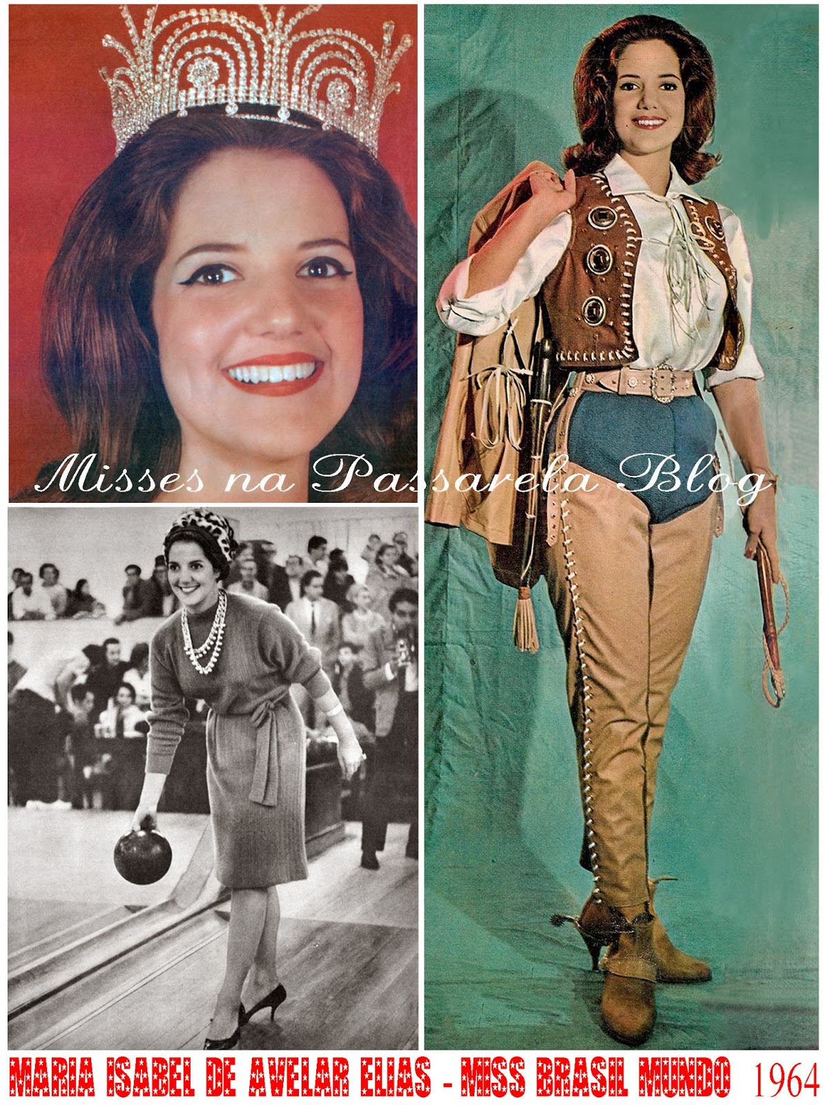 MISSES NA PASSARELA: 50 ANOS DAS MISSES BRASIL DO ANO DE 1964