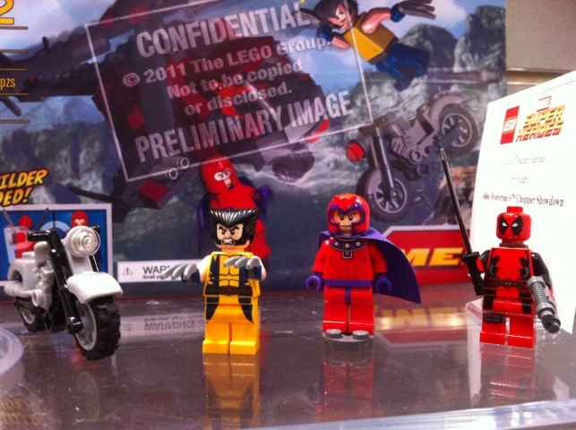 Fully Jointed Play Figures: Lego Ninjago & Lego Marvel X-Men!
