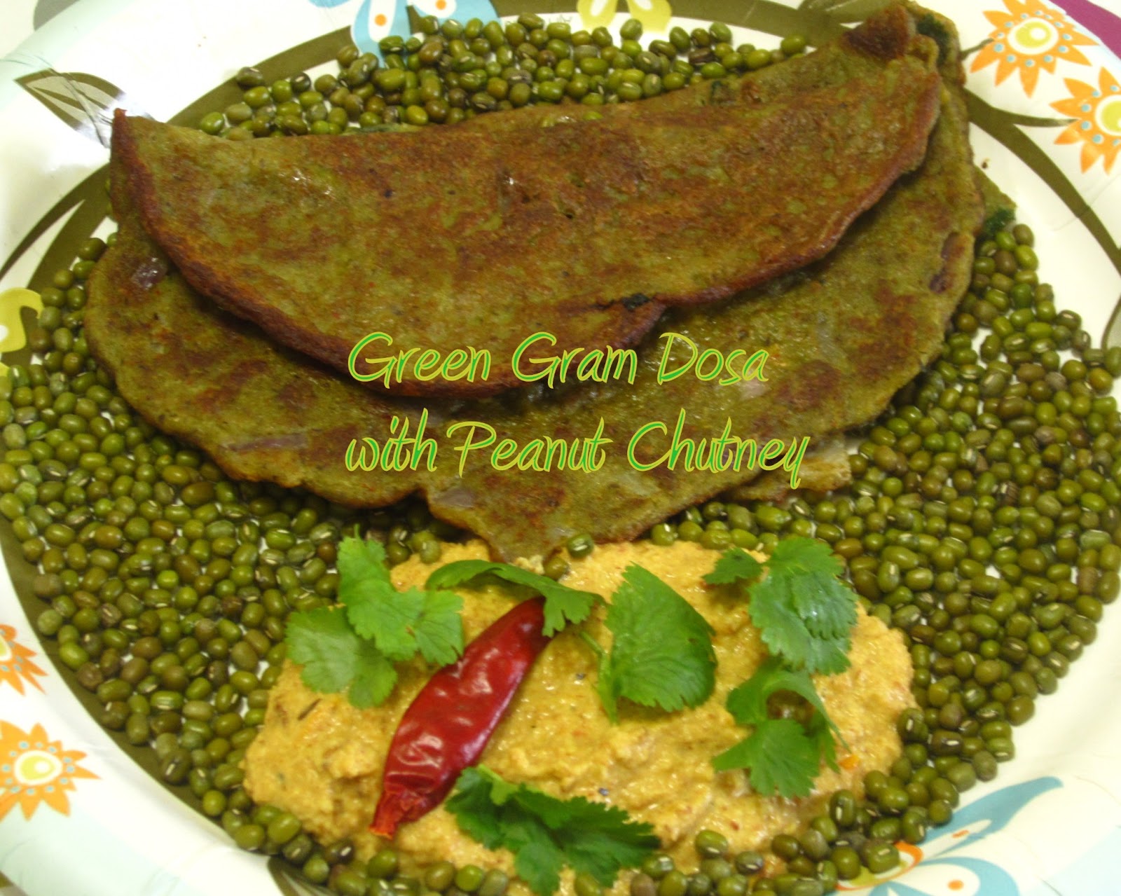 Welcome Foodie !!: Green Gram Dosa