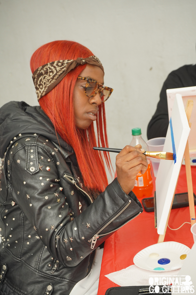 OriginalGoGetters: Paint sip and vibe 2-14-2021