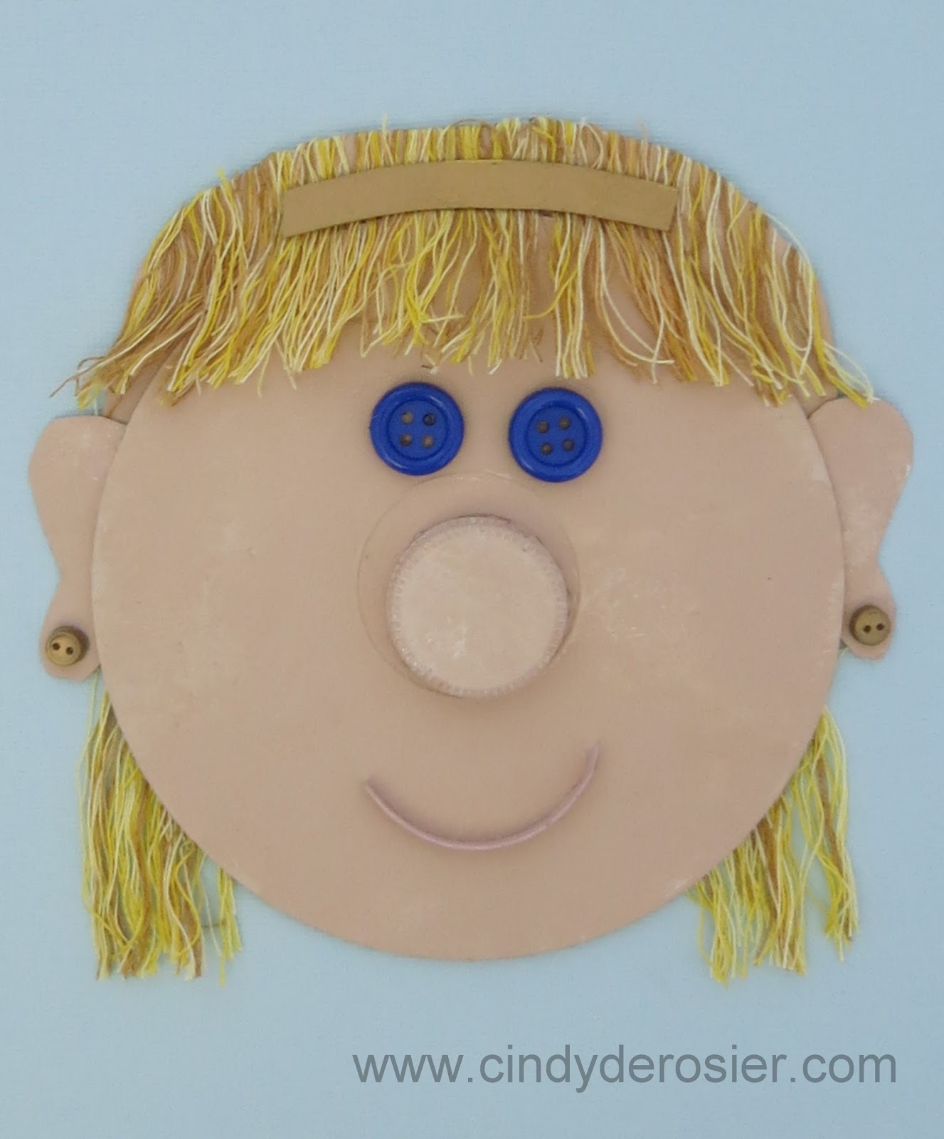 Cindy deRosier: My Creative Life: Mystery Craft: Self-Portrait