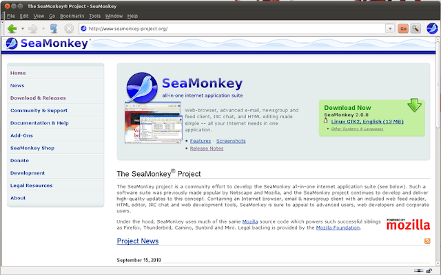 SeaMonkey la suite integrata targata Mozilla per navigare su Internet ...