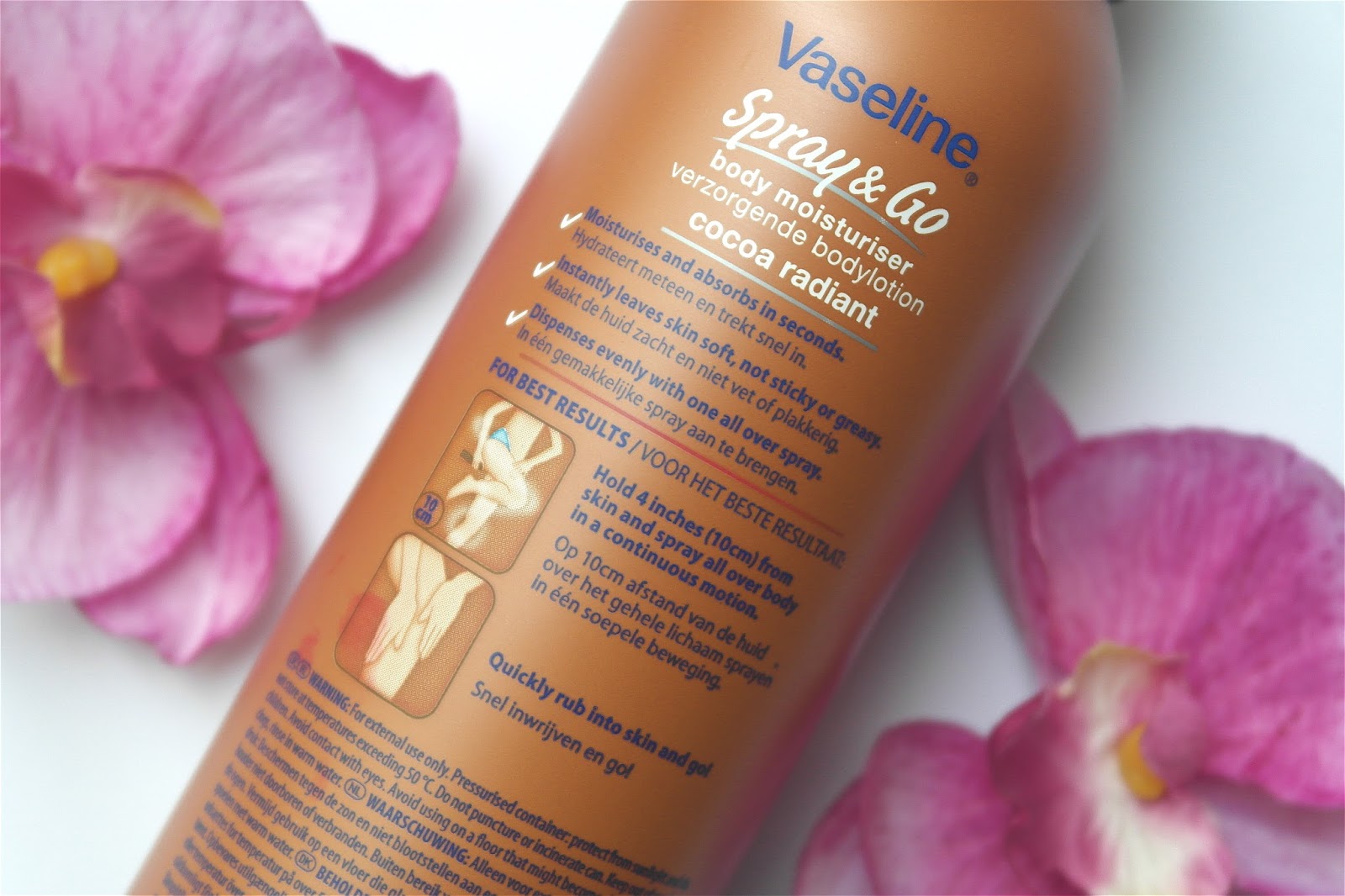 Zoe Georgina: Vaseline Spray&Go Body Moisturiser Review