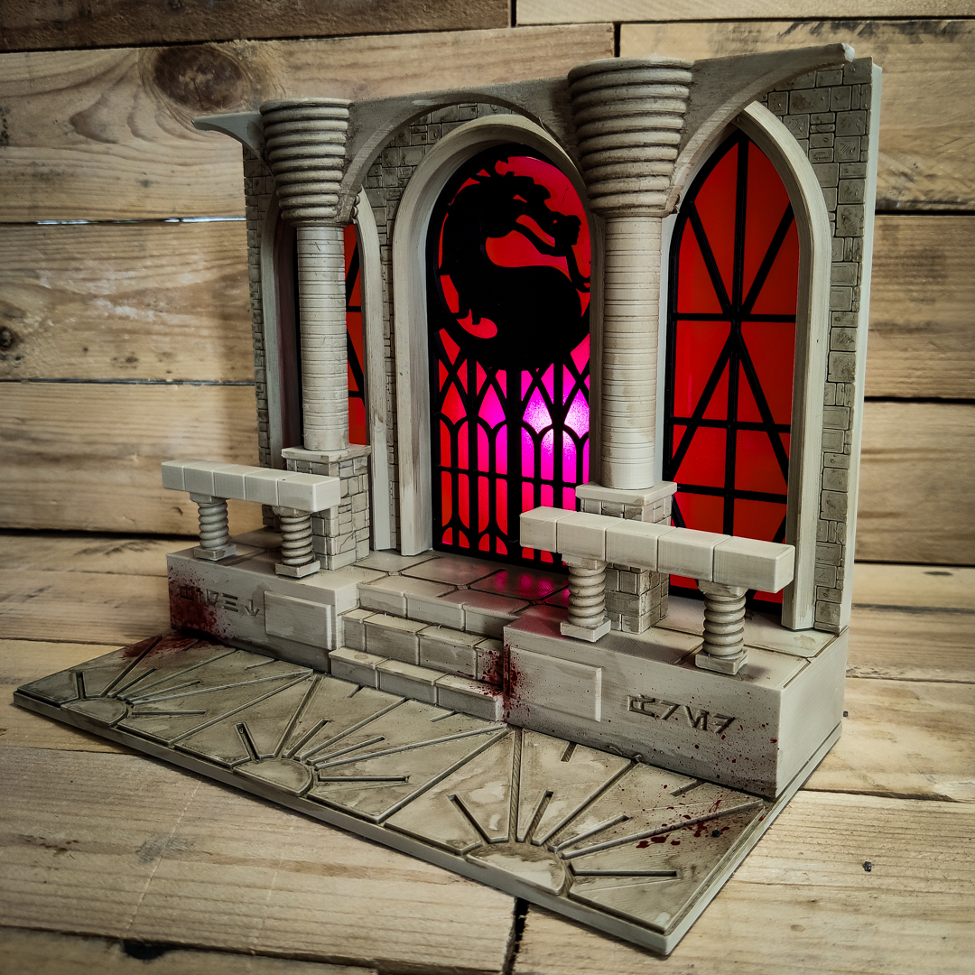 Mortal Kombat Diorama - For Wekster Mini Dudes | The3Dprinting 3D print ...