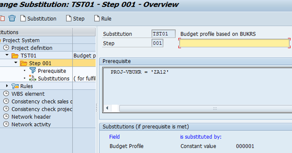 Hello World :) : SAP PS, Project Budget Tolerance Limit