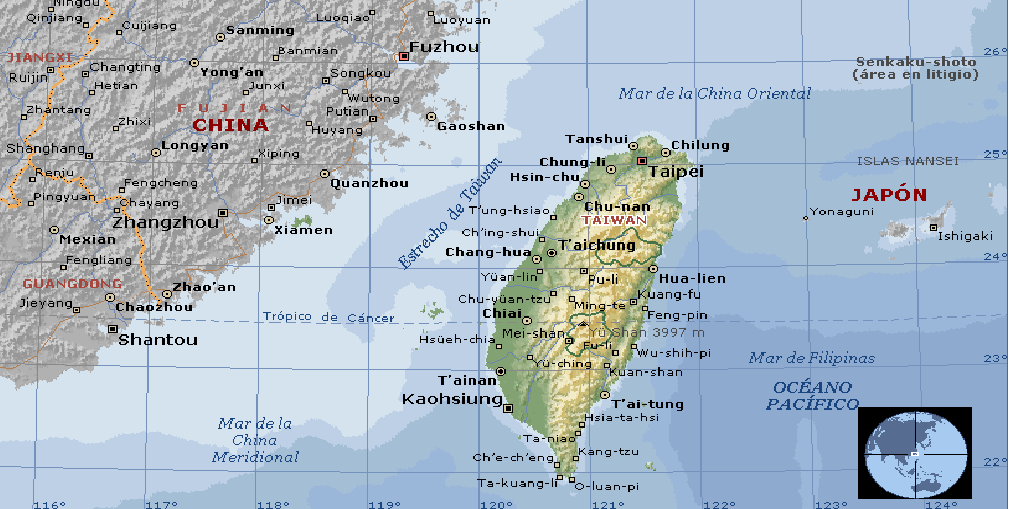 HISTORIA Y GEOGRAFÍA ECA Enseñanza media: TAIWAN