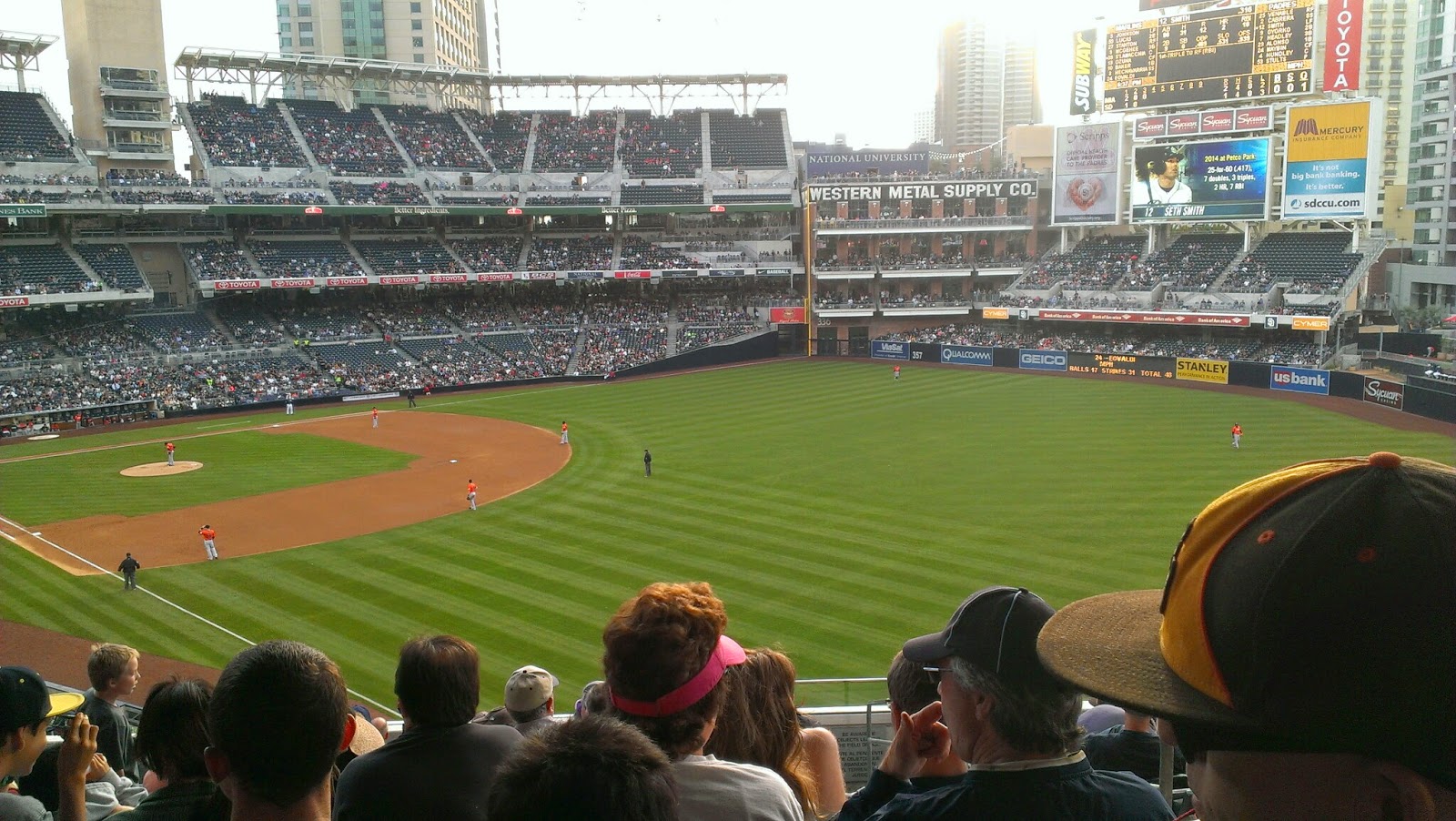 Watching a Real MLB Baseball Game | Phil's America Exchange Year