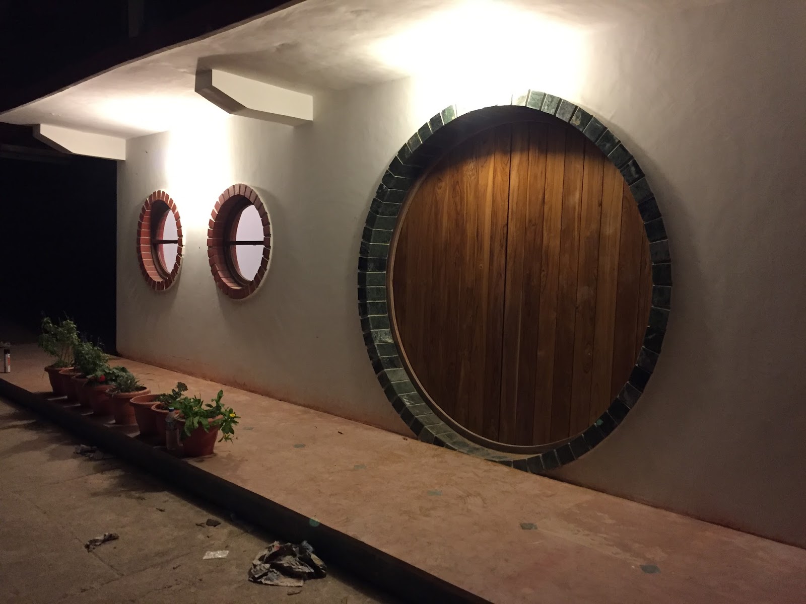 Hobbiton Style Circular Door