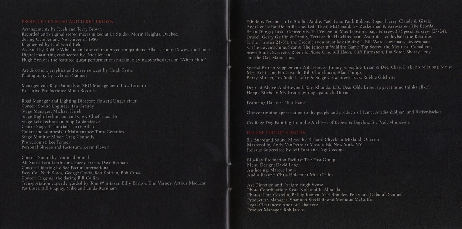 1981 Moving Pictures - Rush - Rockronología