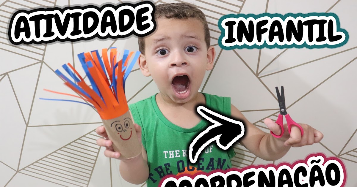 Tamy Bene Atividade Cortar O Cabelo Do Cabeludo Ajuda Na CoordenaÇÃo Motora Da CrianÇa
