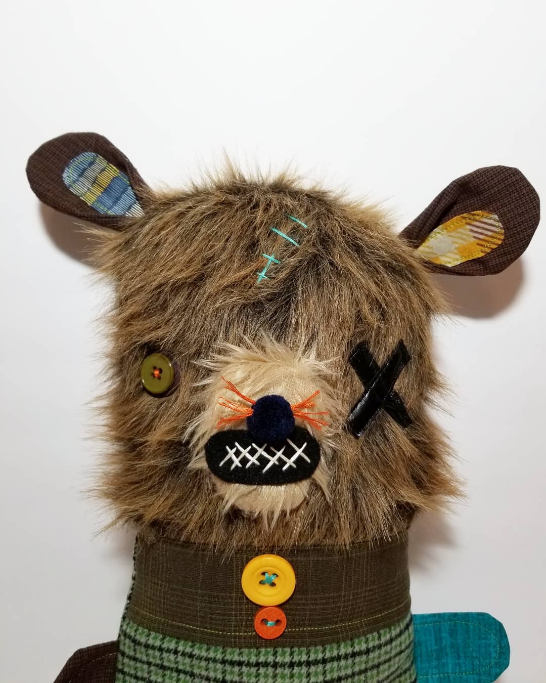 Junker Jane Monster Art Dolls: New! Monster Bertie Bertram