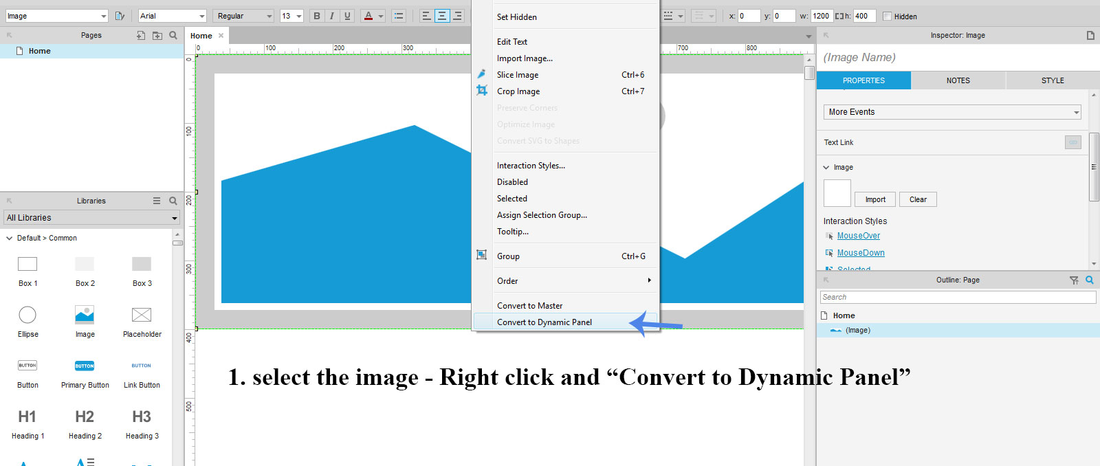 UI/UX Design: OnLoad Image Slider