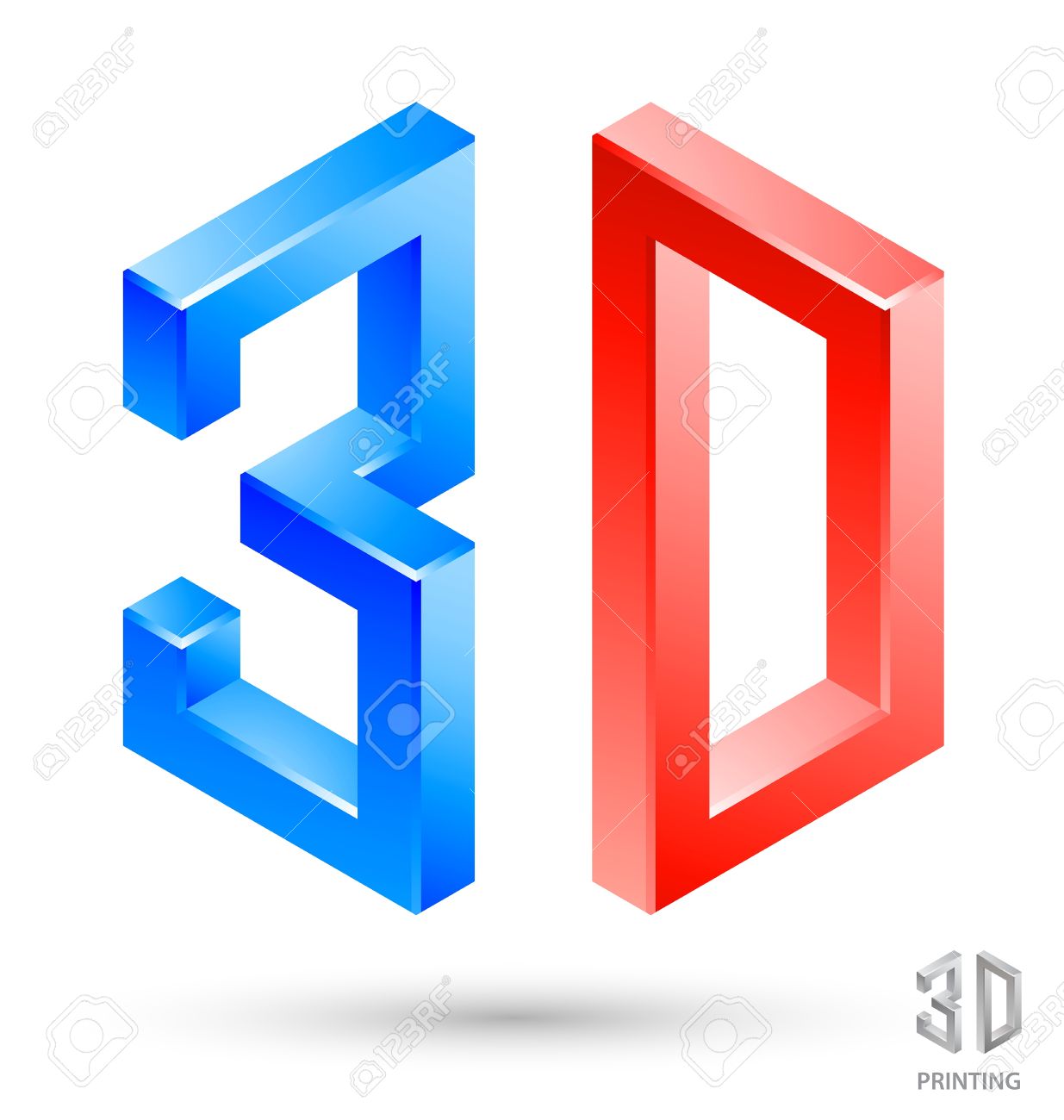 3D Letters Design - Formal Letter