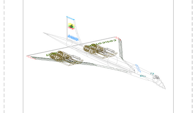 Wingate SAI: my AutoCAD Design of Concorde plane!