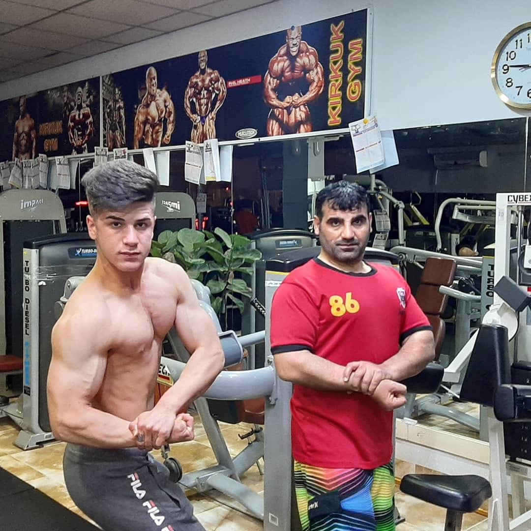 world bodybuilders pictures: iraqi gym owner fitness trainer and ...
