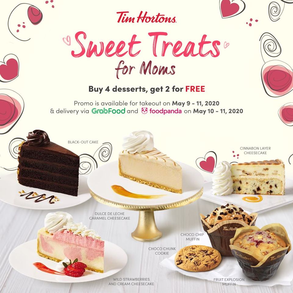 Manila Shopper: Tim Hortons Sweet Treats for Moms Promo 2020