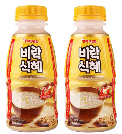 Traditional Korean Foods: Rice Drink, Sikhye~!