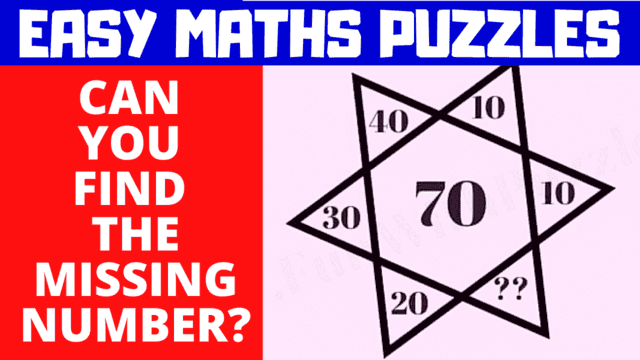 Quick Math Number Puzzles for Students: Test Your Skill