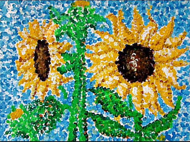 Pointillism Art activity