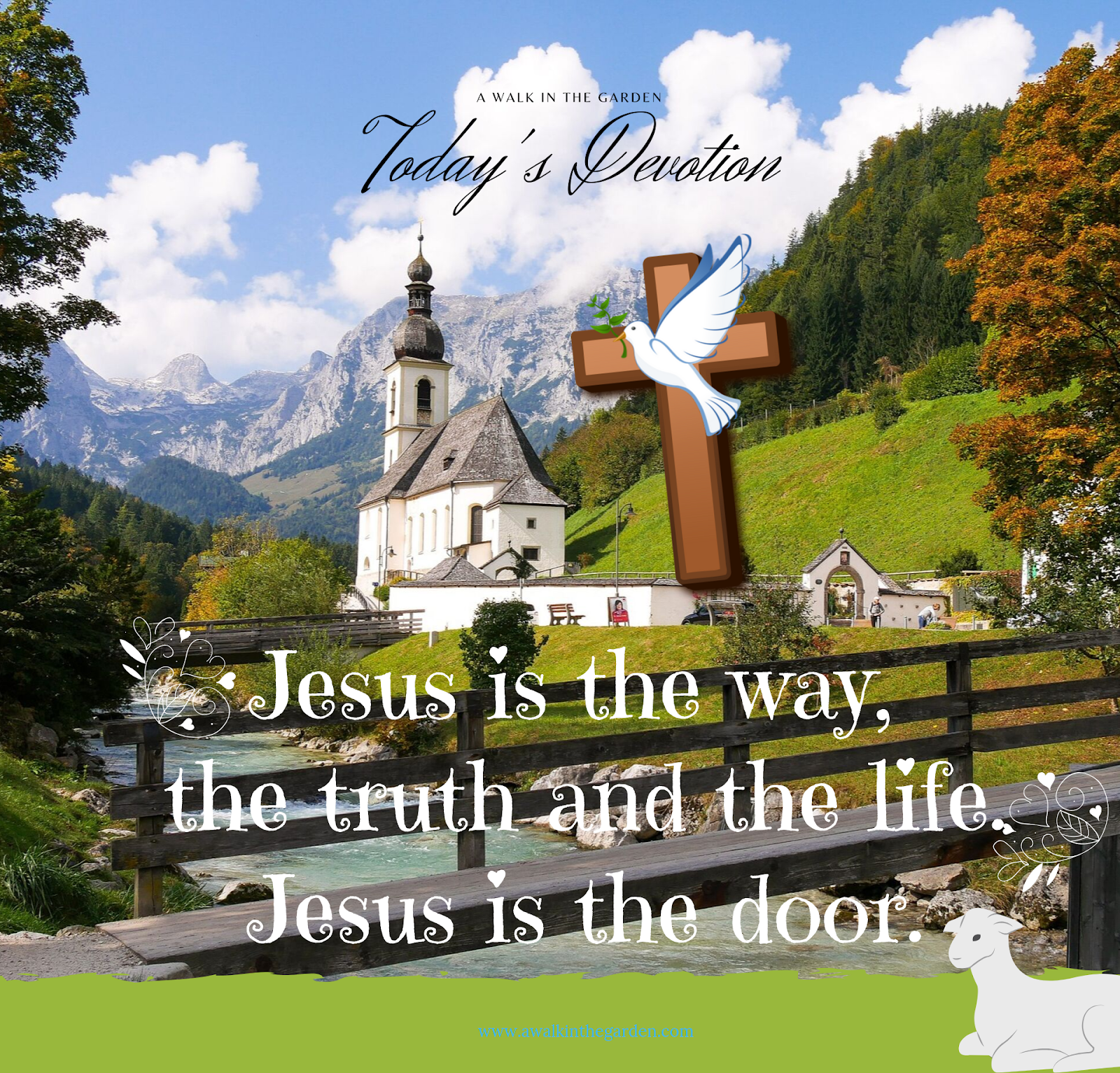 A Walk In The Garden: Today's Devotion: Jesus, Only Savior