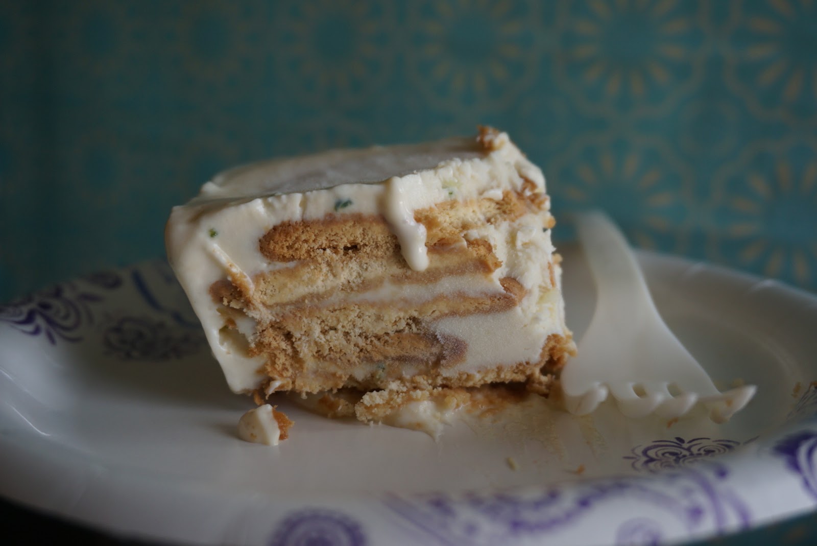 Lime and Maria Cookie Icebox Cake