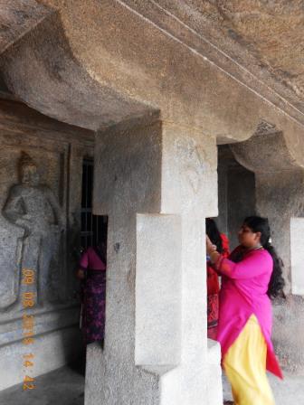 VELUDHARAN TEMPLES VISIT : Mahendravadi Rock Cut Vishnu Temple ...