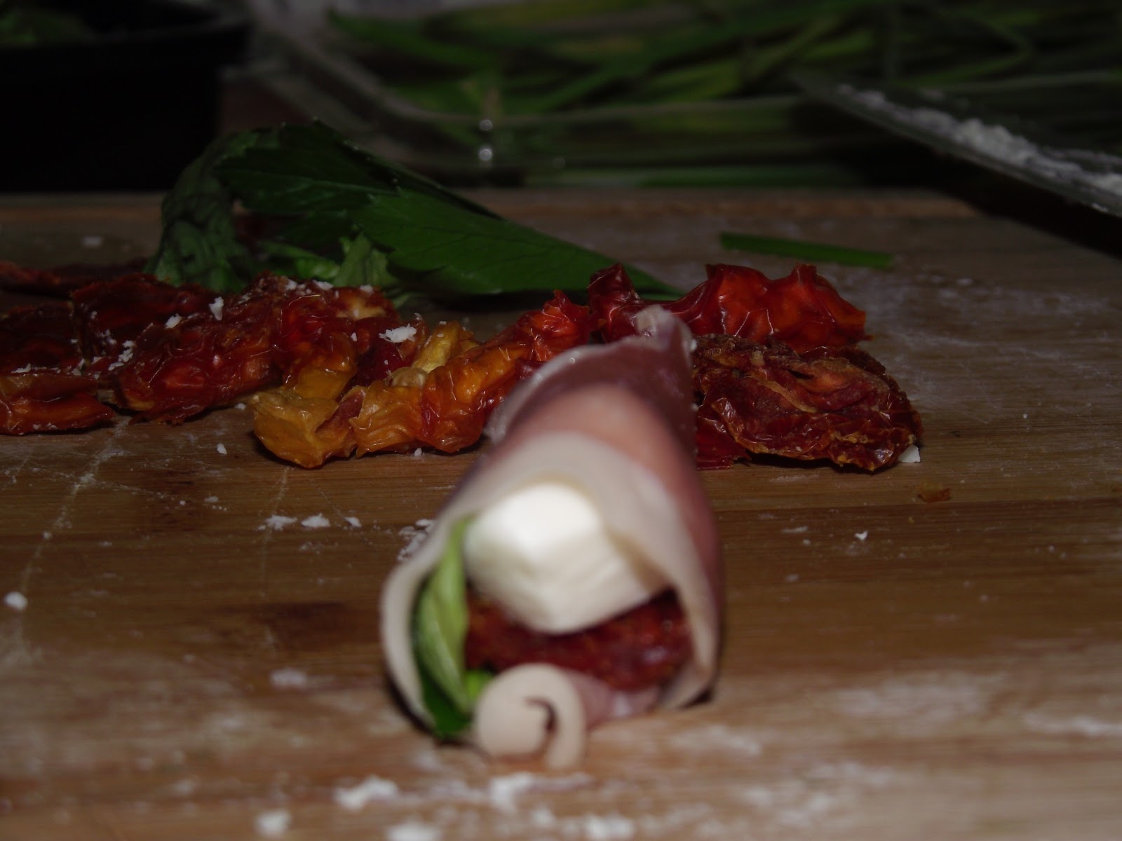 The Unabashed Kitchen Wench: Prosciutto Wrapped Feta