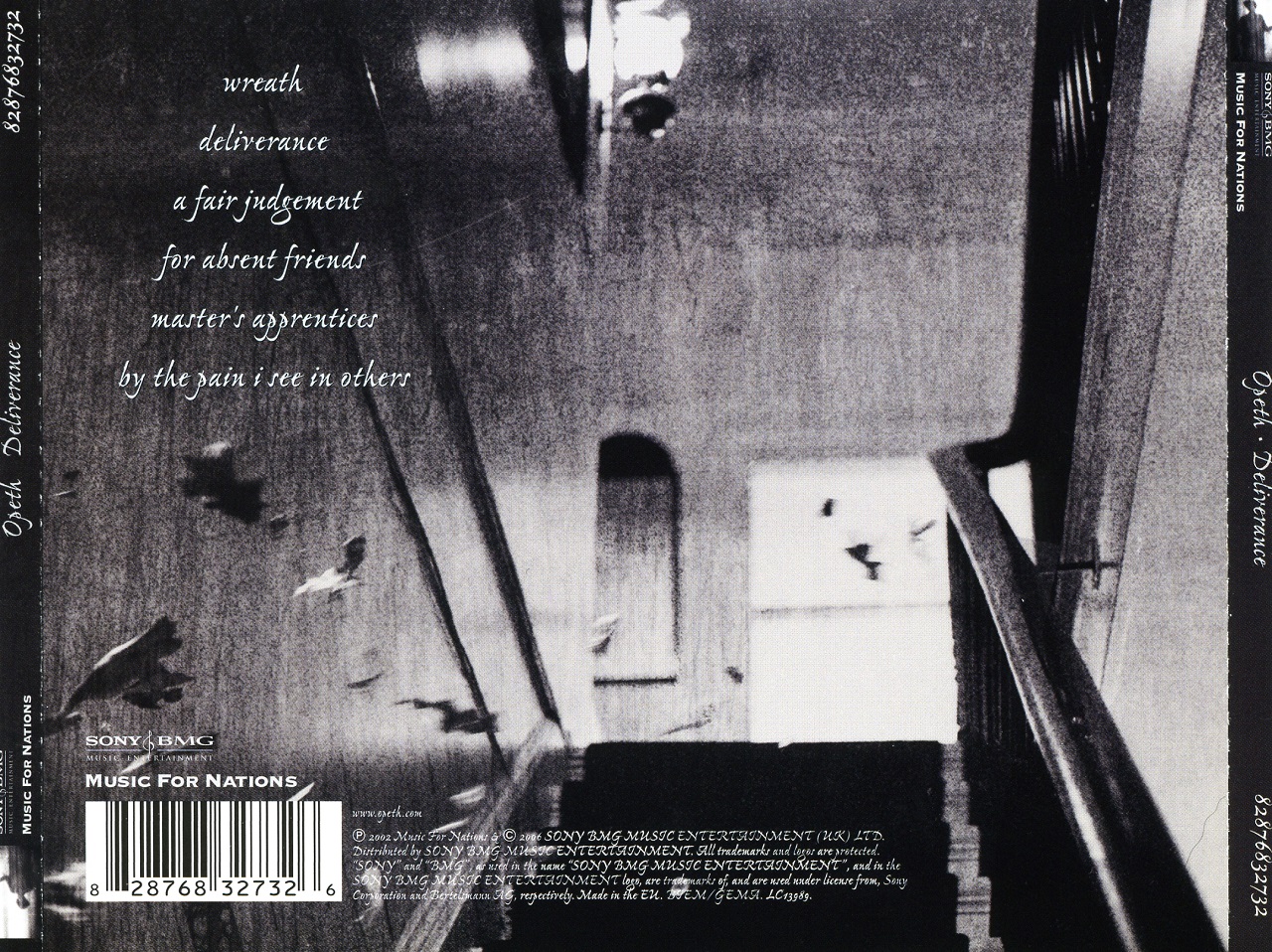 Classic Rock Covers Database: Opeth - Deliverance (2002)