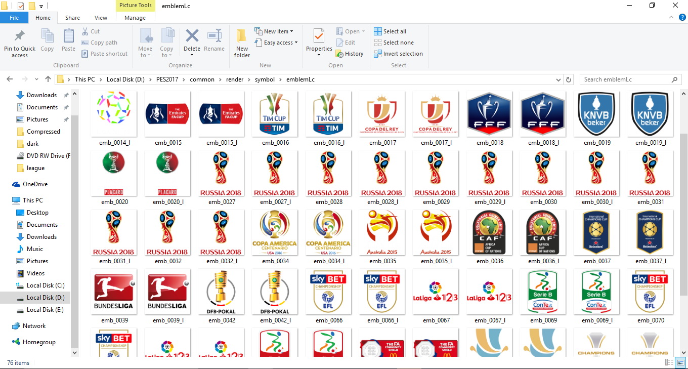 PES 2017 Update Competition Emblem by ramin_cpu - Review Gadget Terbaru ...