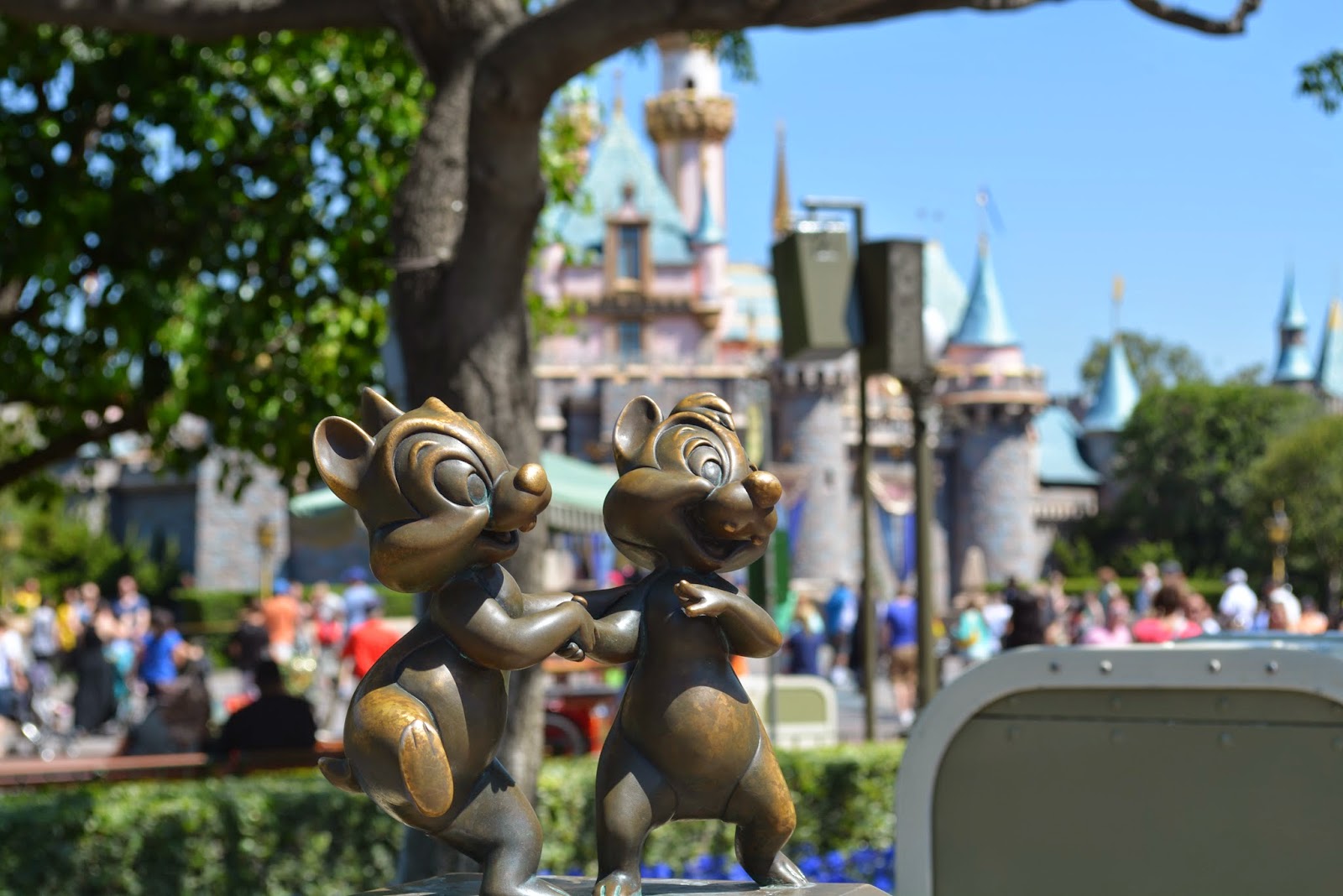 Sasaki Time: Take a look at the Disney Character Statues around The ...