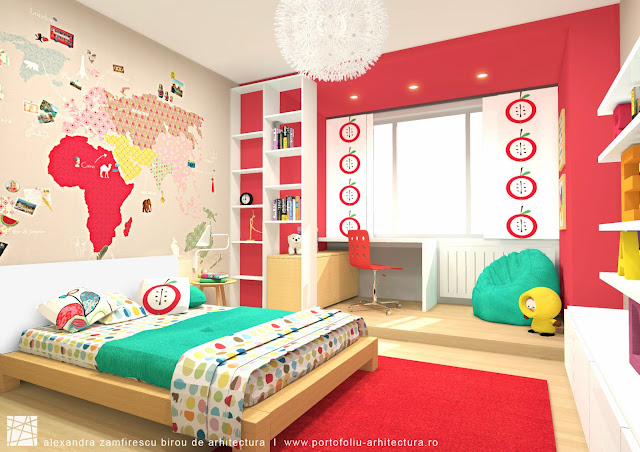 CAMERA UNEI FETITE - SMART CHIC - AZSTUDIO