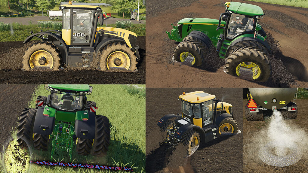 FS19 Real Mud 1.0.5.1 - FS 19 & 22 USA Mods Collection