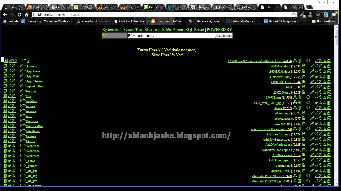 Tutorial Cara Paling Mudah Deface Website Dengan Webdav 2015