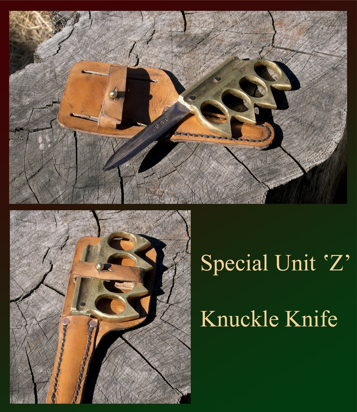 Plowshare Forge: Special Unit Z Knuckle Knife