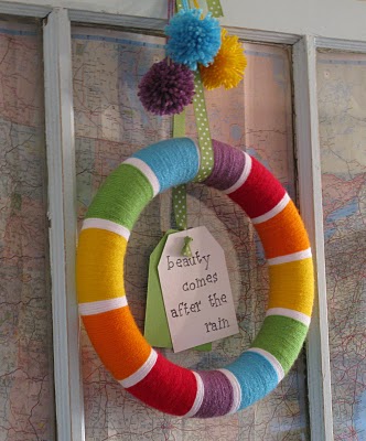 rainbow shout outs - A girl and a glue gun